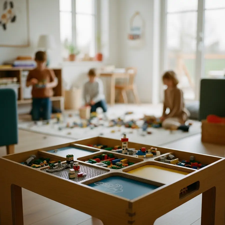 Lego Tisch kaufen: Spieltische mit Stauraum und Platten