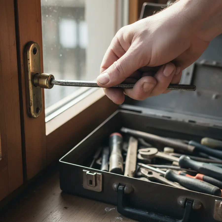 Werkzeug Zum Fenster Einstellen